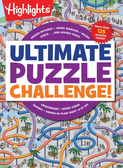 Ultimate Puzzle Challenge! : 125+ Brain Games for Kids, Mazes, Brain ...