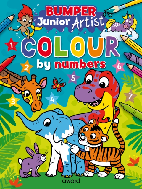 Junior Artist Bumper Colour By Numbers: : 9781782705659: TGJones