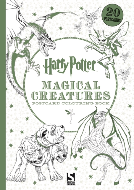 Harry Potter Magical Creatures Postcard Colouring Book : 20 postcards ...