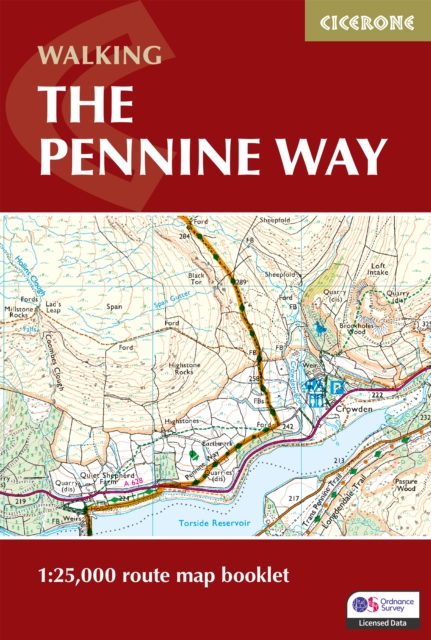 Walking the Pennine Way Map Booklet : 1:25,000 OS Route Mapping: Paddy ...