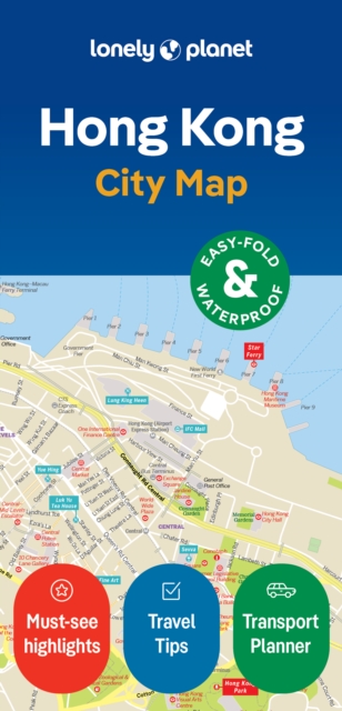 Lonely Planet Hong Kong City Map : Durable, Waterproof, Easy-Fold ...