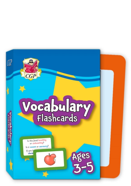 Vocabulary Flashcards for Ages 3-5: CGP Books: 9781789089219: TGJones