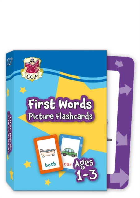First Words Picture Flashcards for Ages 1-3: CGP Books: 9781789089417 ...