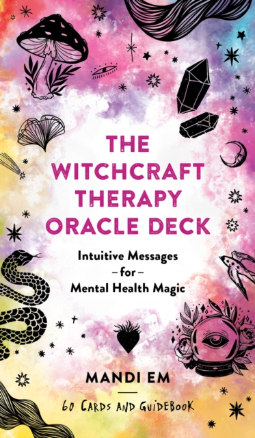 Witchcraft Therapy Oracle Flash Cards (Deck) : Intuitive Messages for Mental Health Magic: Mandi ...