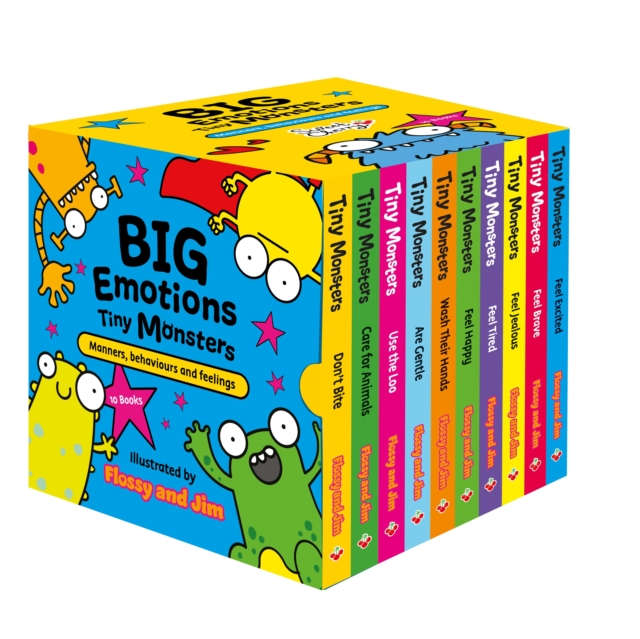 Big Emotions Tiny Monsters 10-Book Collection: Manners, Behaviours and ...