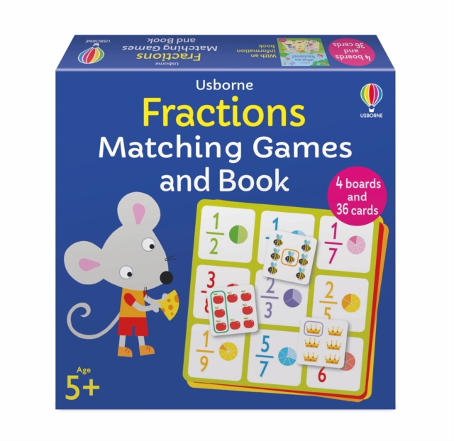 Fractions Matching Games and Book: Kate Nolan: 9781803704715: TGJones