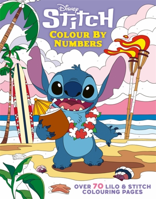 Disney Stitch Colour By Numbers : Over 70 Lilo & Stitch Colouring Pages ...