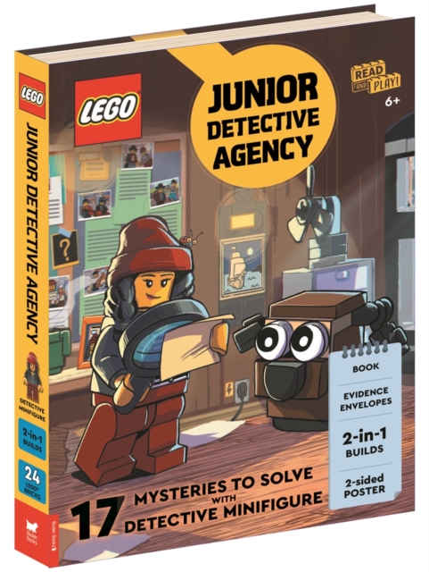 LEGO® Books: Junior Detective Agency (with detective minifigure, dog ...