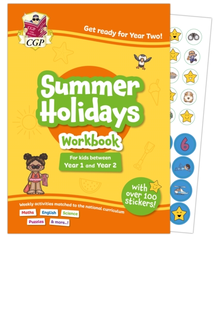 CGP Summer Holidays Activity Workbook - for kids between Year 1 and ...