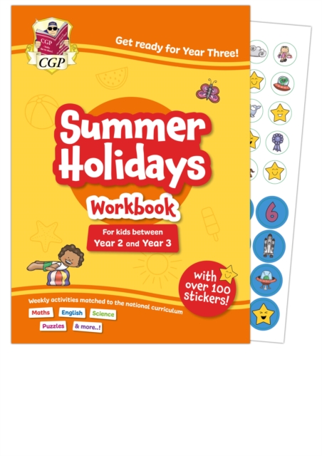 CGP Summer Holidays Activity Workbook - for kids between Year 2 and ...