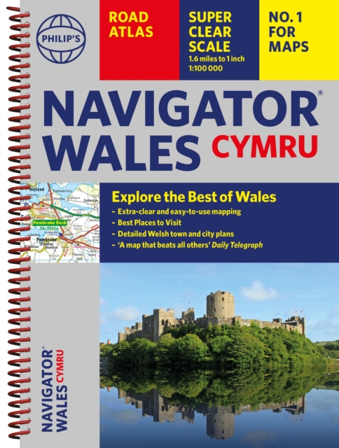 Philip's Navigator Wales : The Best Road Atlas for Wales Cymru: Philip ...