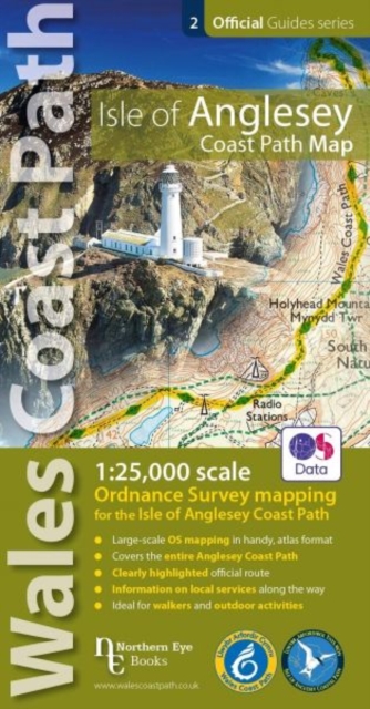 Isle of Anglesey Coast Path Map : 1:25,000 scale Ordnance Survey ...