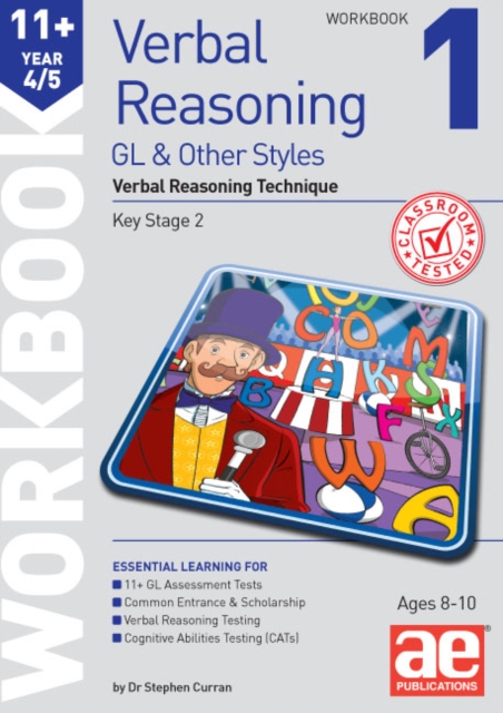 11+ Verbal Reasoning Year 4/5 GL & Other Styles Workbook 1 : Verbal ...