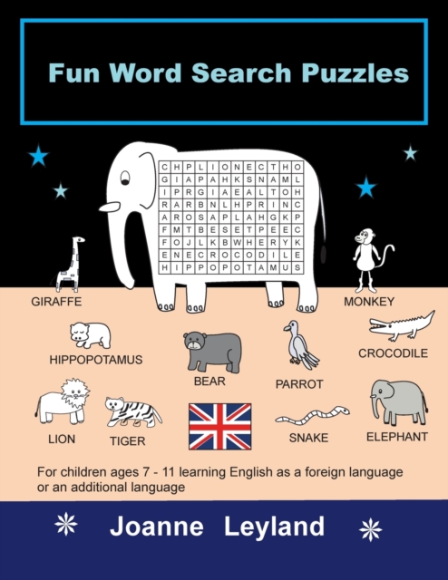 Fun Word Search Puzzles : For children ages 7-11 learning English as a ...