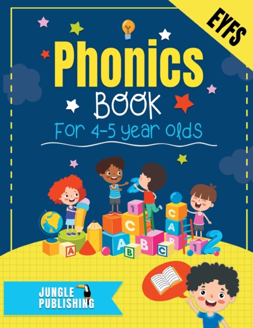 Phonics Book for 4-5 Year Olds : Bumper Phonics Activity Book for ...