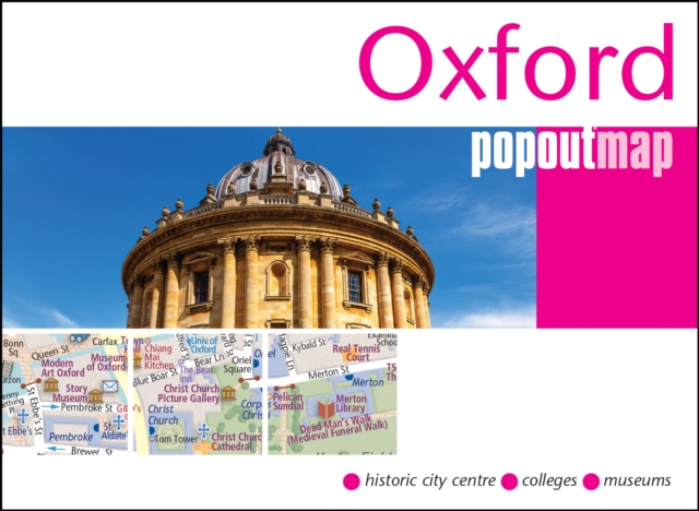 Oxford PopOut Map : pocket-size, pop up, city map of Oxford city centre ...