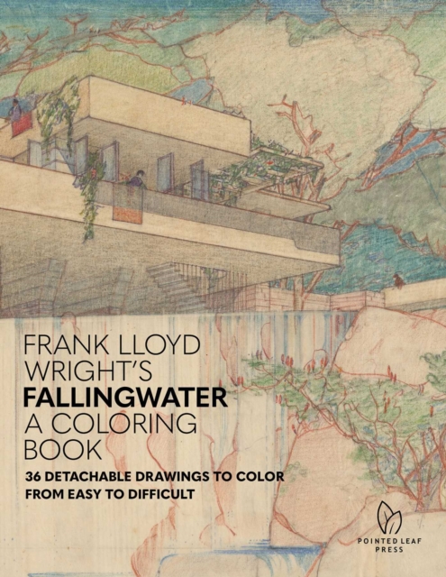 Frank Lloyd Wright's Fallingwater Coloring Book : 36 Detachable ...