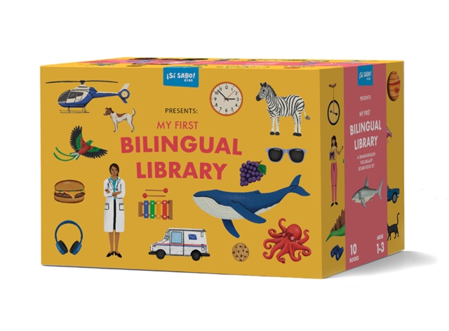 My First Bilingual Library : A Spanish-English Vocabulary Board Book ...