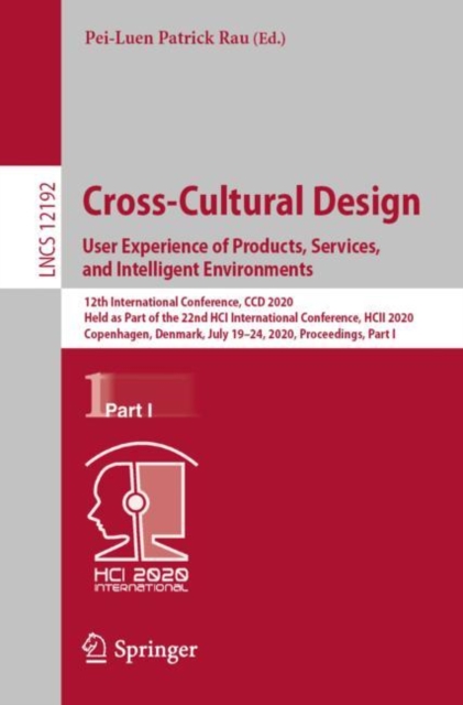 Cross-Cultural Design. User Experience of Products, Services, and ...
