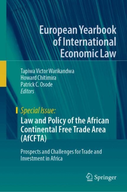 Law and Policy of the African Continental Free Trade Area (AfCFTA ...