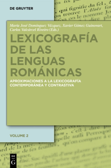 Lexicografia de las lenguas romanicas: : 9783110310160: TGJones