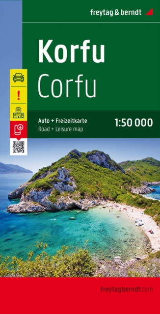 Corfu, Special Places of Excursion Road Map 1:50 000: : 9783707909562 ...