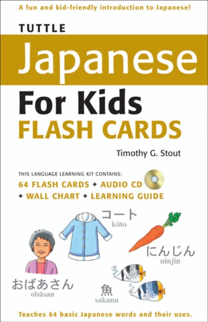 Tuttle Japanese for Kids Flash Cards Kit : Includes 64 Flash Cards ...