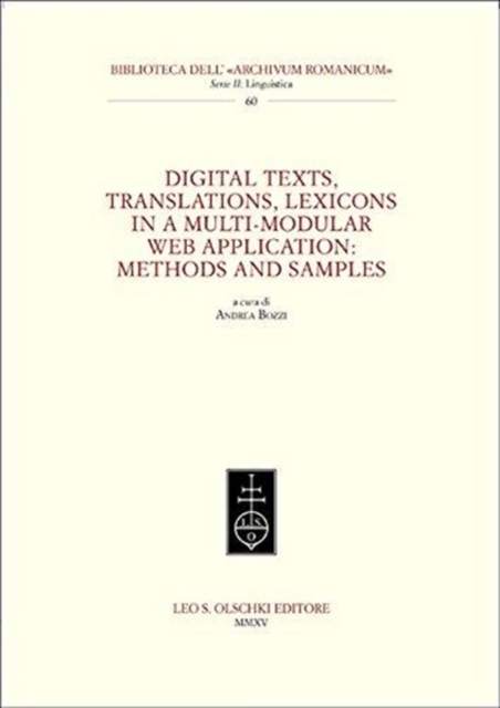 Digital texts, translations, lexicons in a multi-modular web ... Digital texts, translations, lexicons in a multi-modular web ...