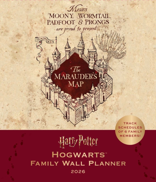 2026 Harry Potter: Hogwarts Family Wall Planner: Insight Editions ...