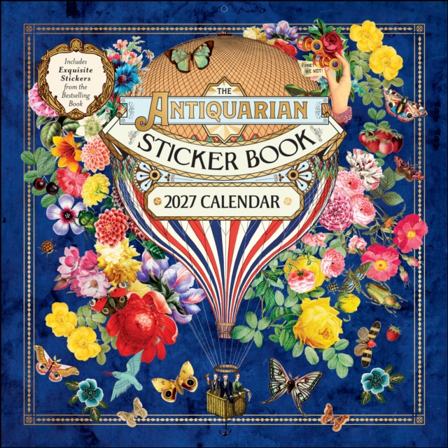 The Antiquarian Sticker Book 2027 Wall Calendar : with Stickers ...