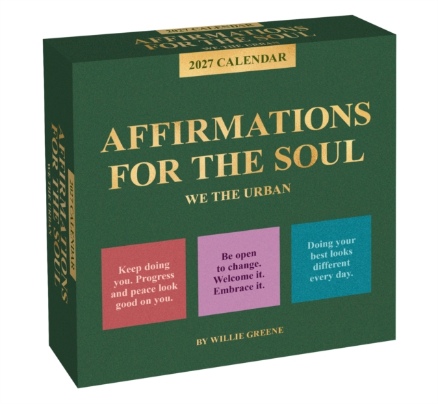 We the Urban 2027 Day-to-Day Calendar : Affirmations for the Soul ...